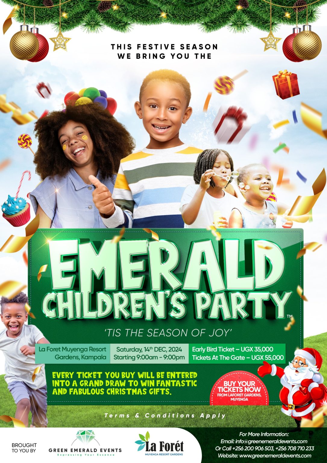 Emerald Children’s Party - Green Emerald Events & Exhibitions - Events ...